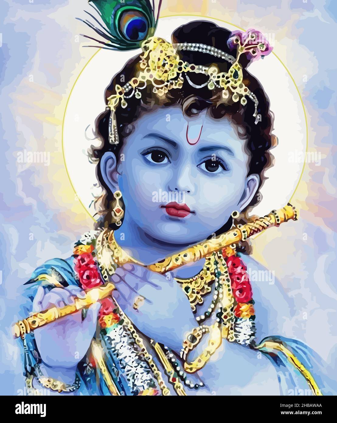 Shri gopal krishna hi-res stock photography and images - Alamy