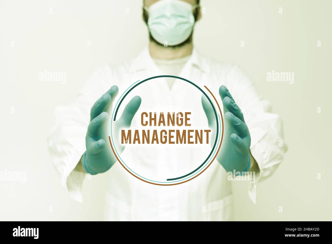 Sign displaying Change Management. Word Written on Replacement of ...