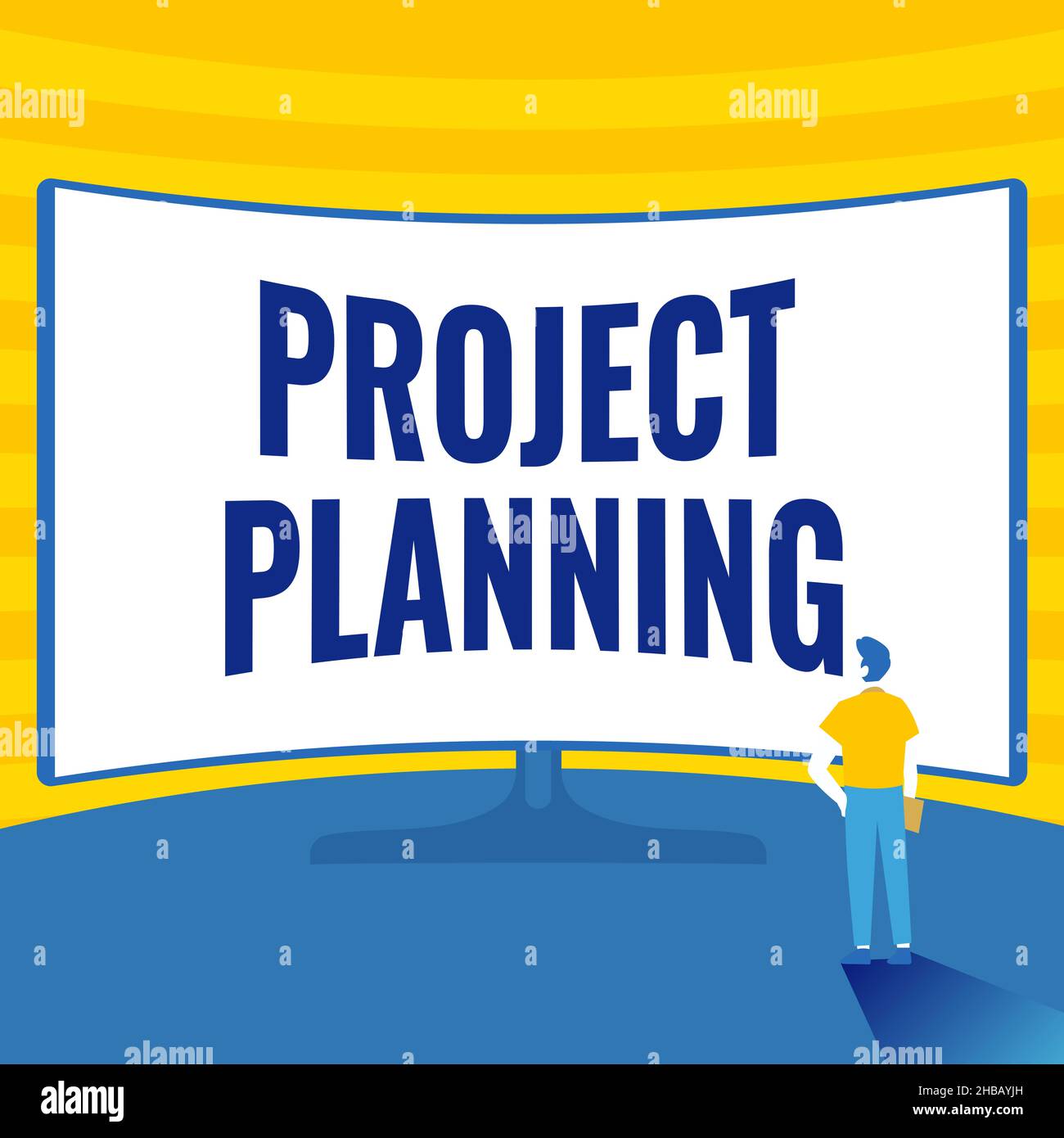 Inspiration showing sign Project Planning. Concept meaning schedules ...