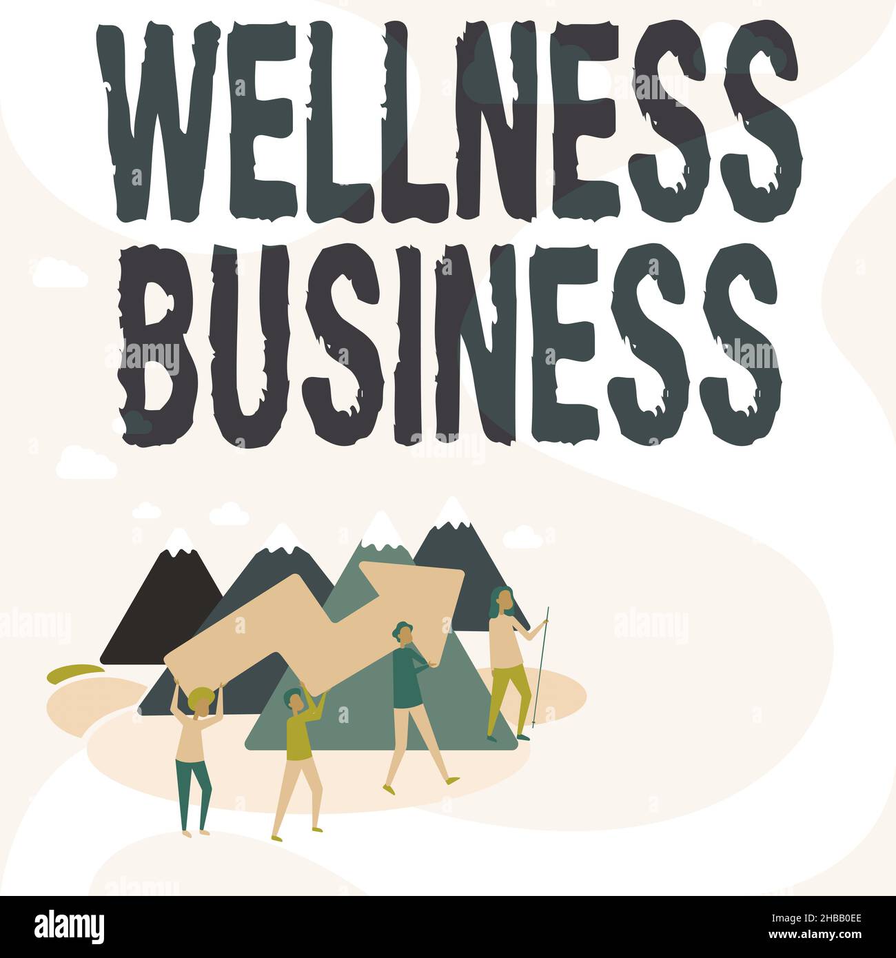 Inspiration showing sign Wellness Business. Word Written on ...