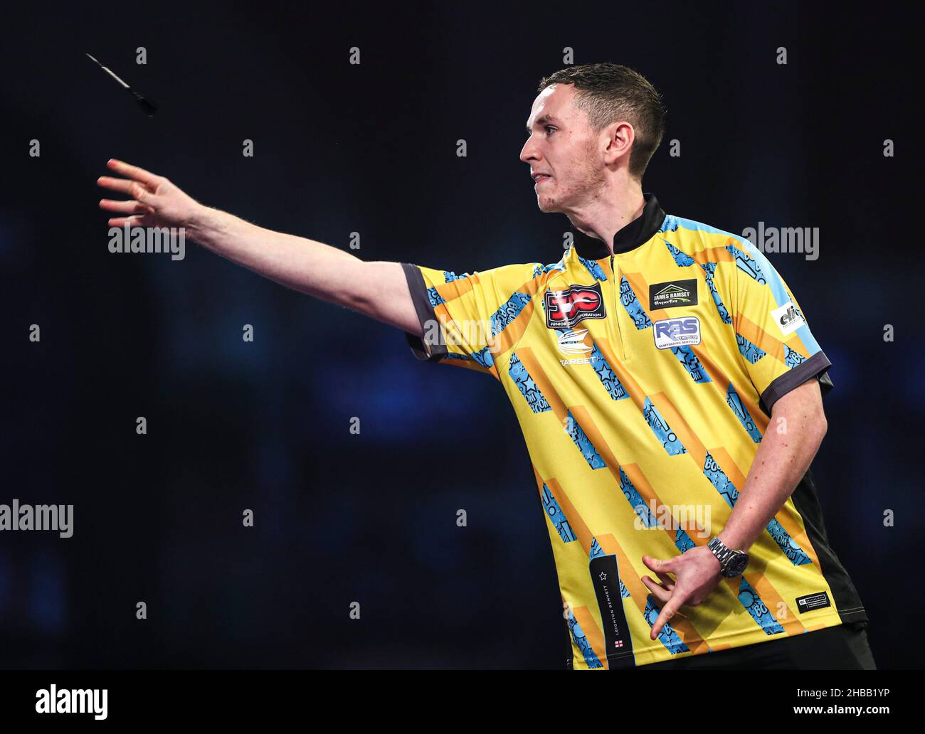 Leighton Bennett in action during the Junior World Championship Final ...