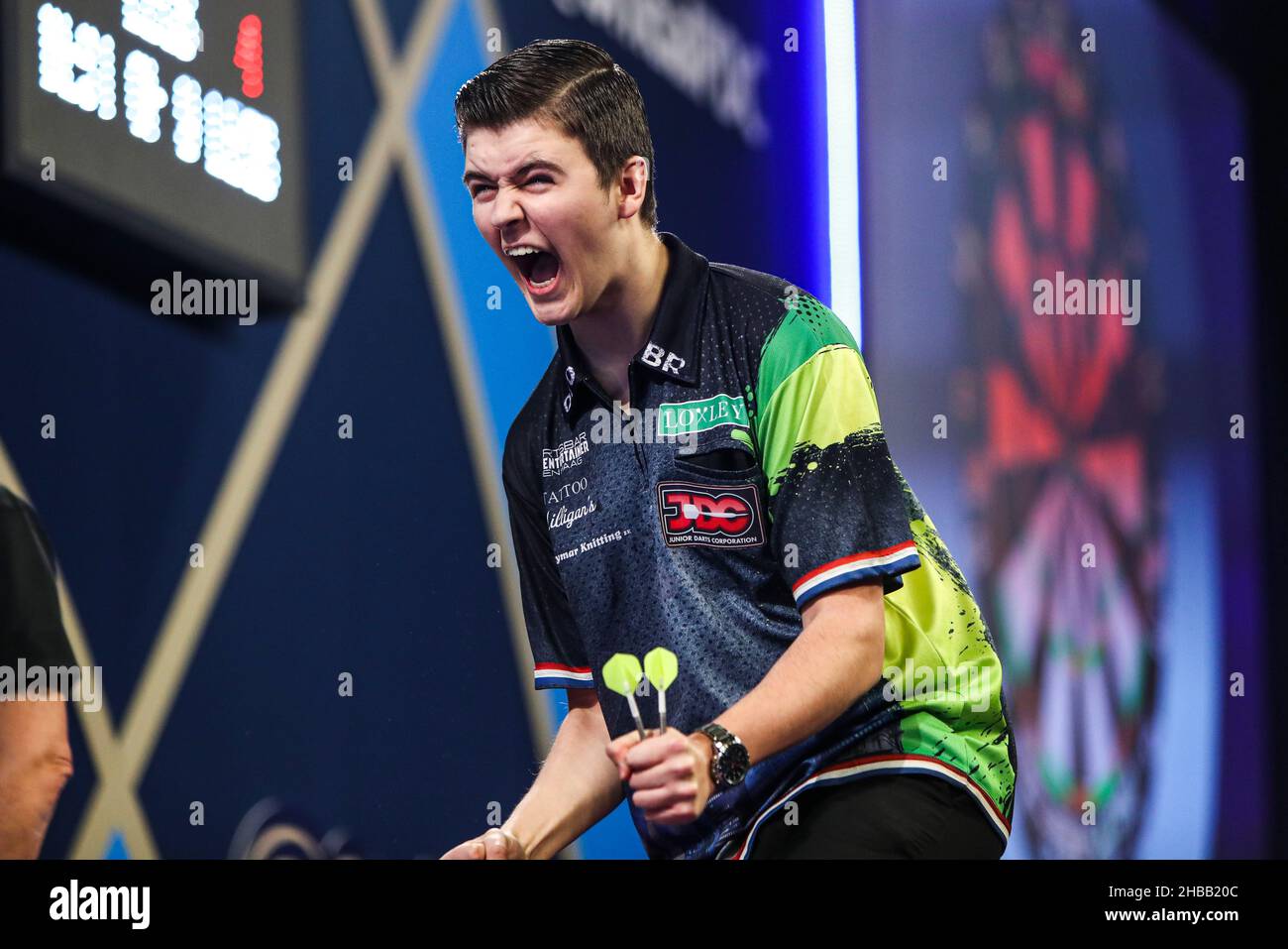 Bradley Roes celebrates after winning the Junior World Championship ...