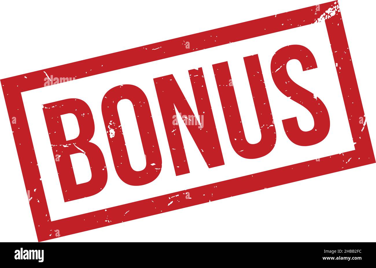 Bonus Grunge Rubber Stamp On White Background, Vector Illustration ...