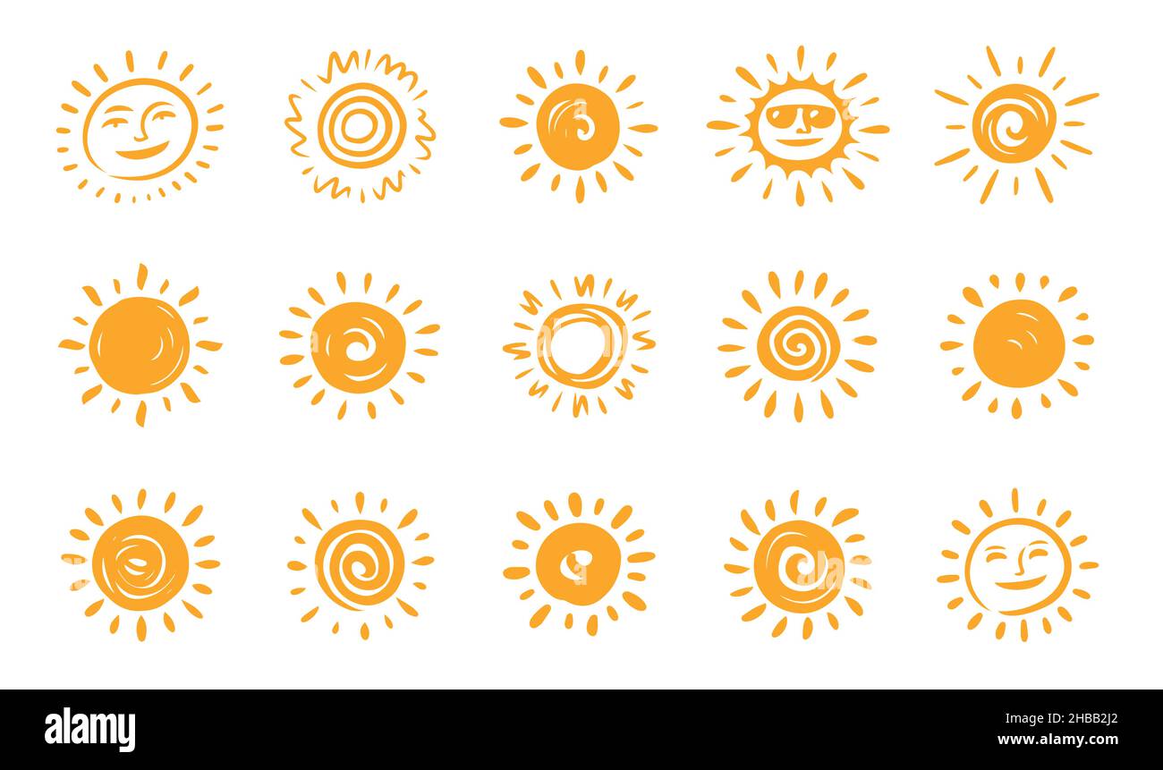 Summer weather daylight Stock Vector Images - Alamy
