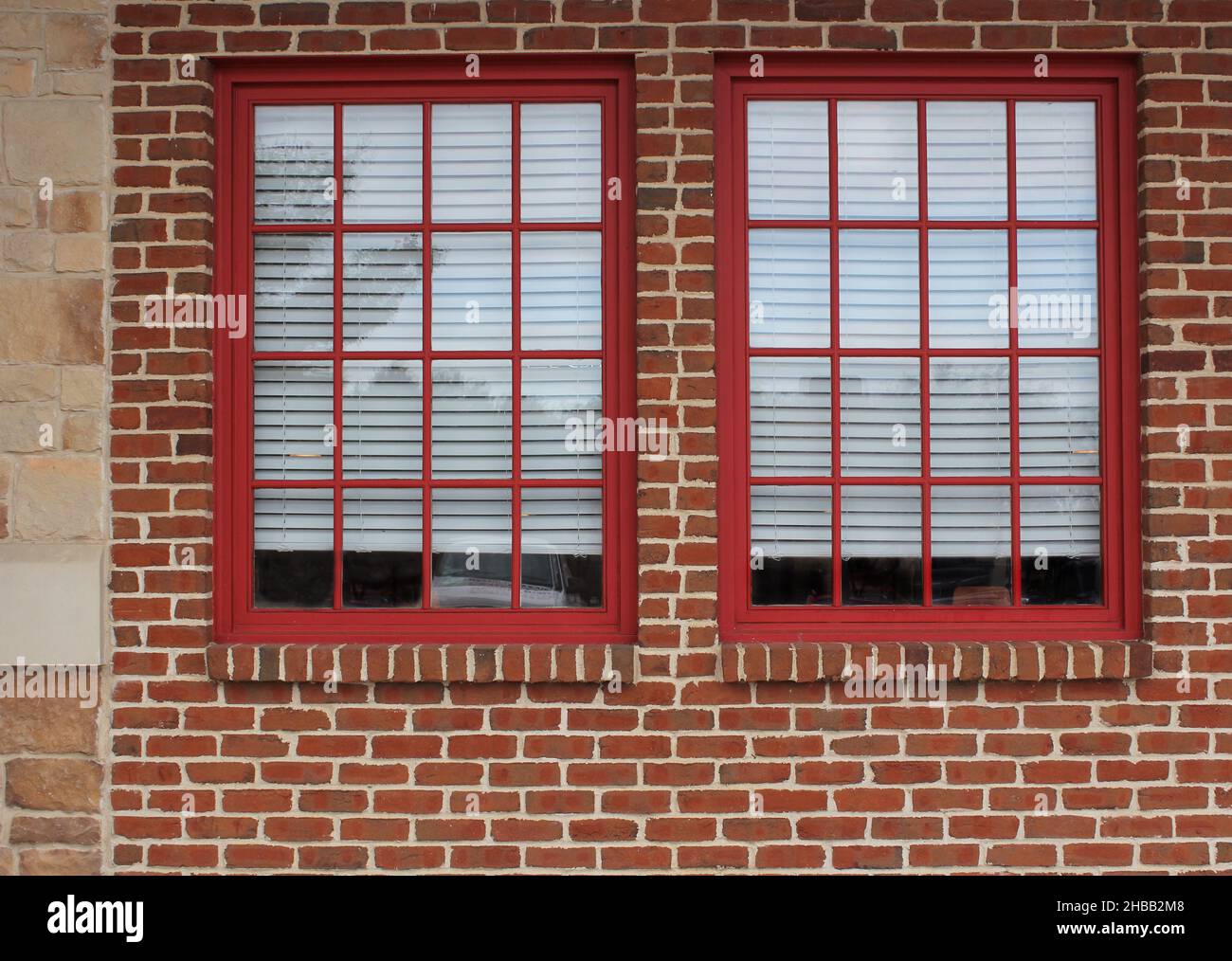 Windows on Brick Wall Historic Building Detail Close up Building Detail ...