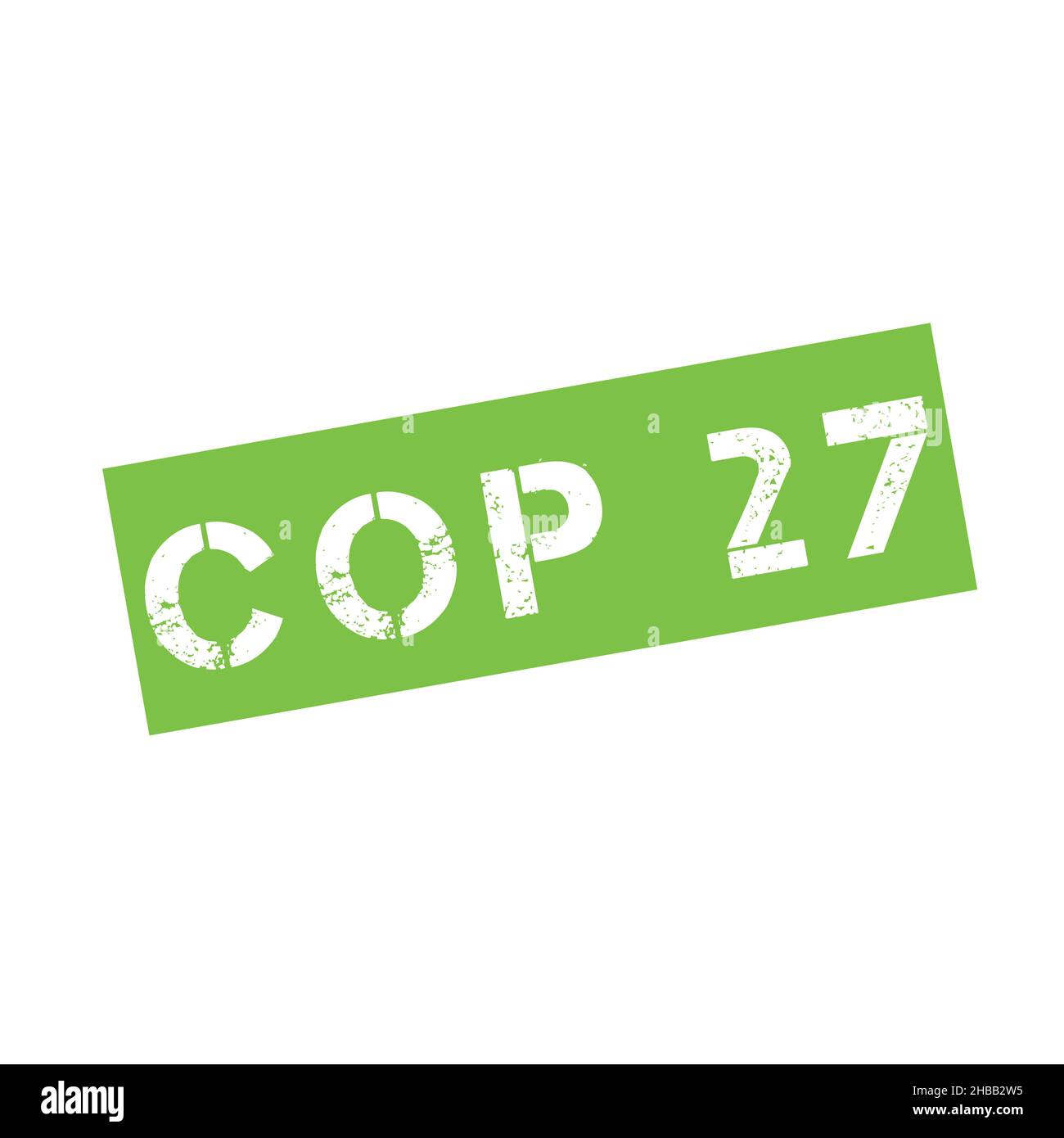 Rubber stamp with text COP 27 Stock Photo - Alamy