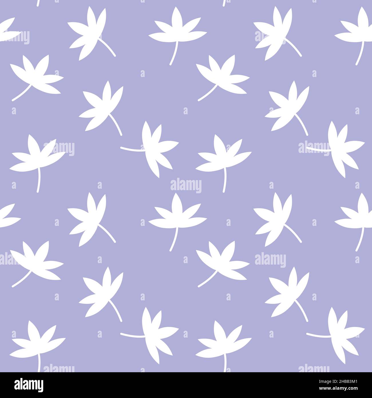 Marijuana leaf pattern. Simple illustration of marijuana leaf vector ...