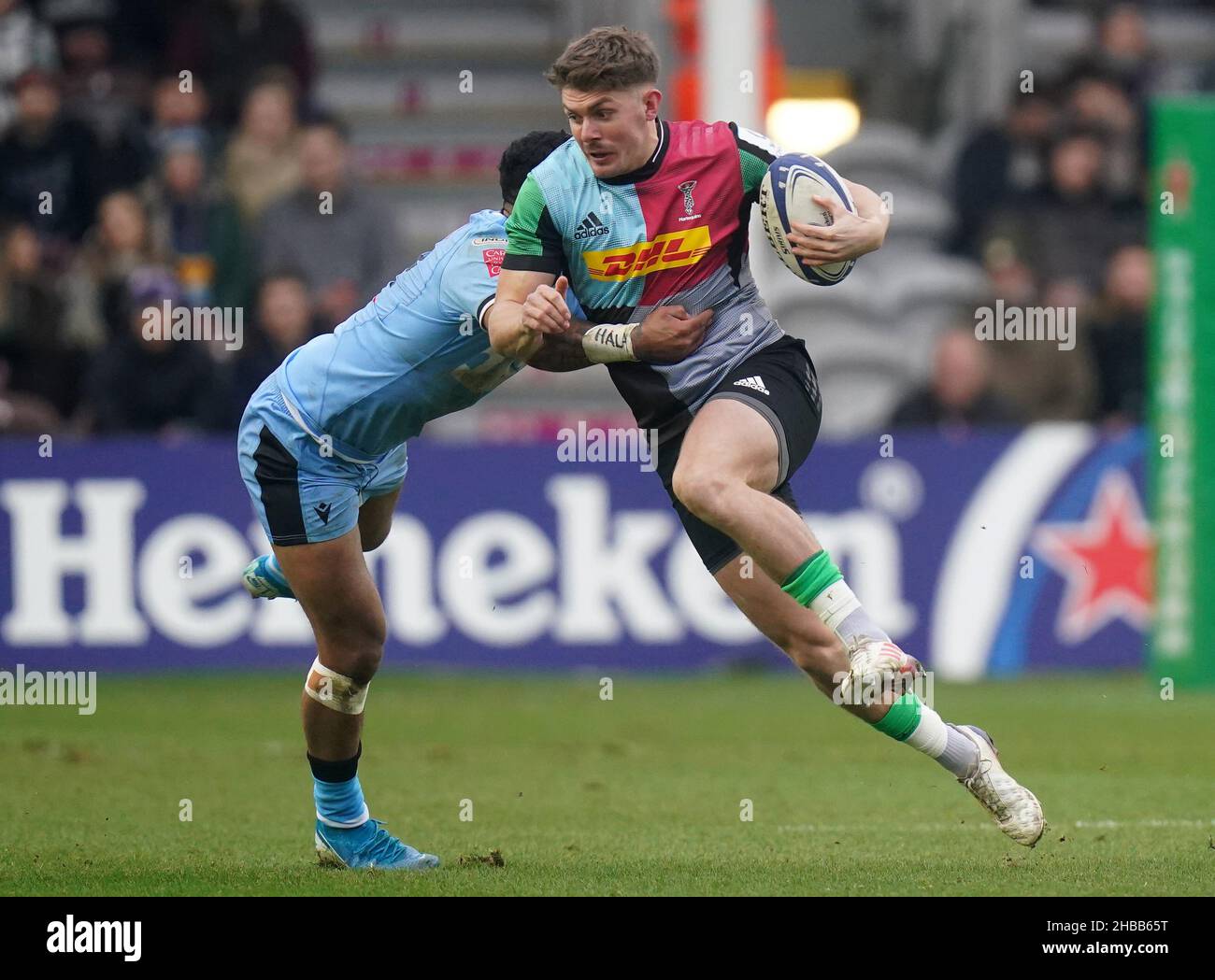 Harlequins v cardiff heineken champions cup group a twicke hi-res stock ...