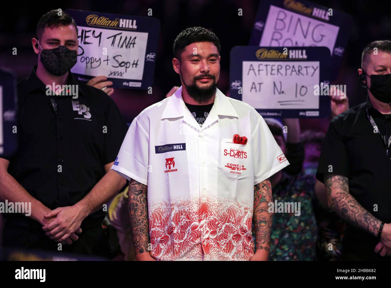 Yuki Yamada prepares to walk to the stage during day four of the ...