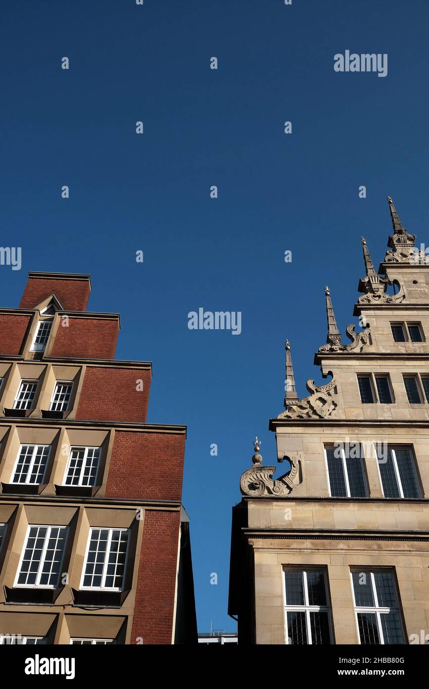 Historic City Hall in Munster on a sunny morning Stock Photo - Alamy