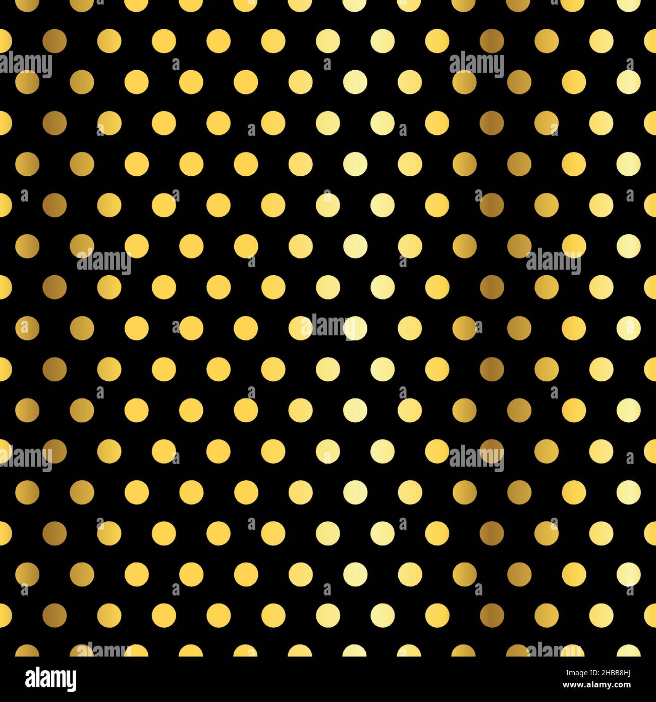 Gold Dot Pattern on Black Background Stock Vector Image & Art - Alamy