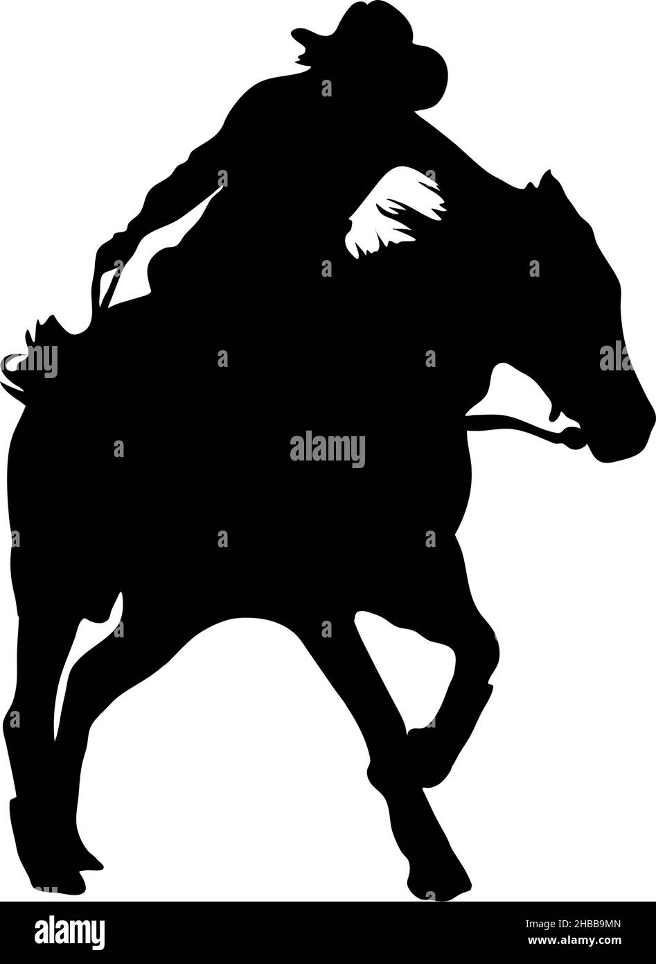 Horse barrel racing Stock Vector Images - Alamy