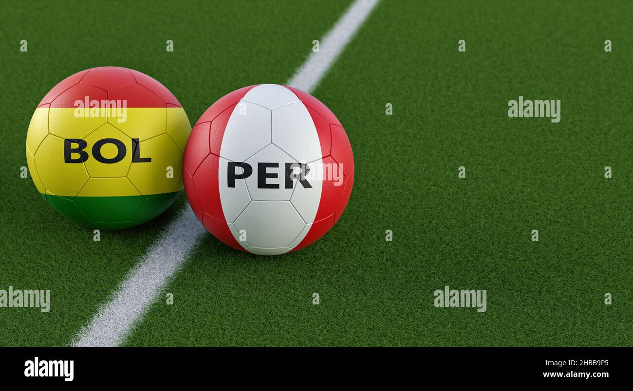 Peru vs bolivia match hi-res stock photography and images - Alamy