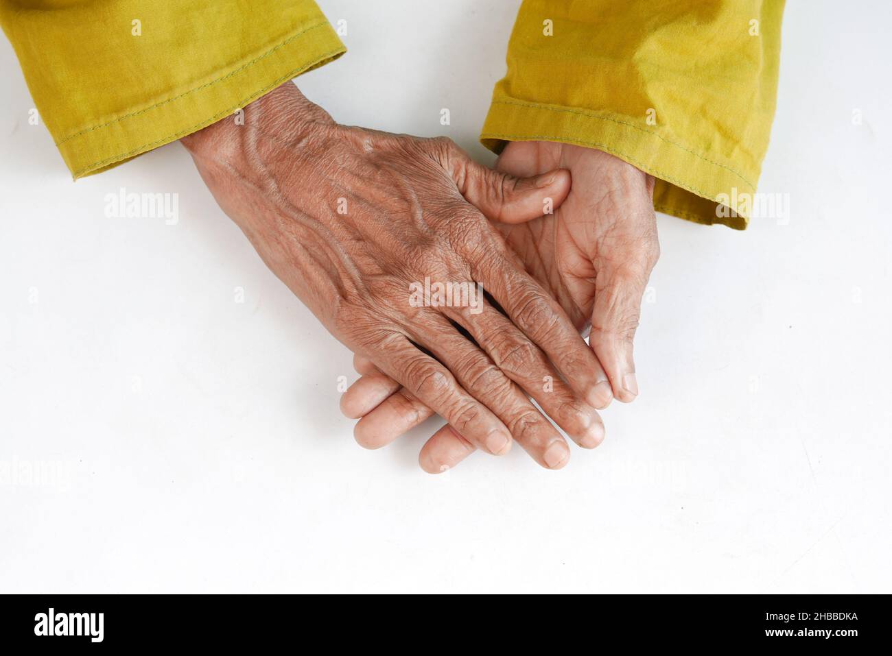 close up of hands of a elderly person Stock Photo - Alamy
