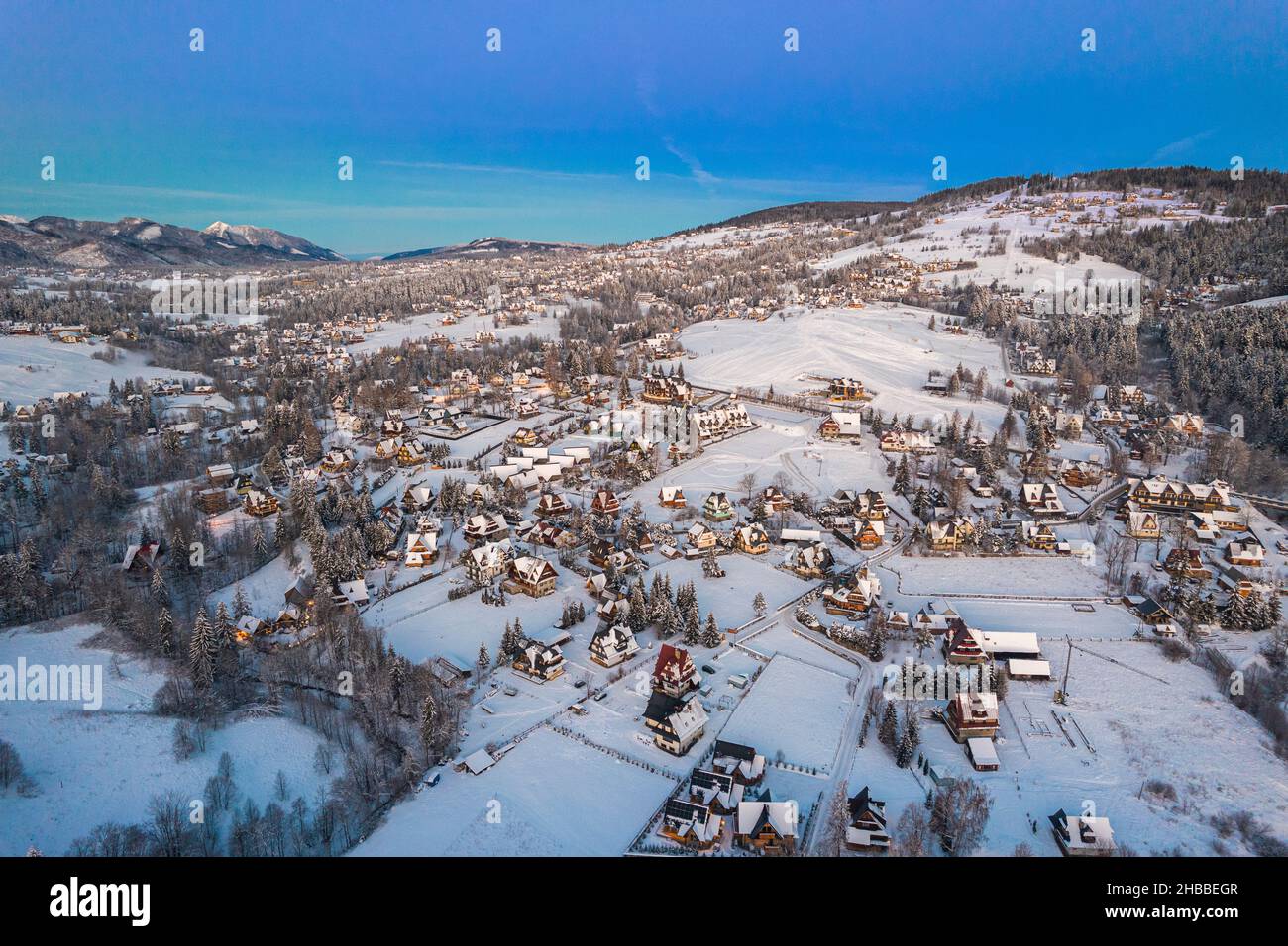 Poland zakopane city skyline hi-res stock photography and images - Alamy