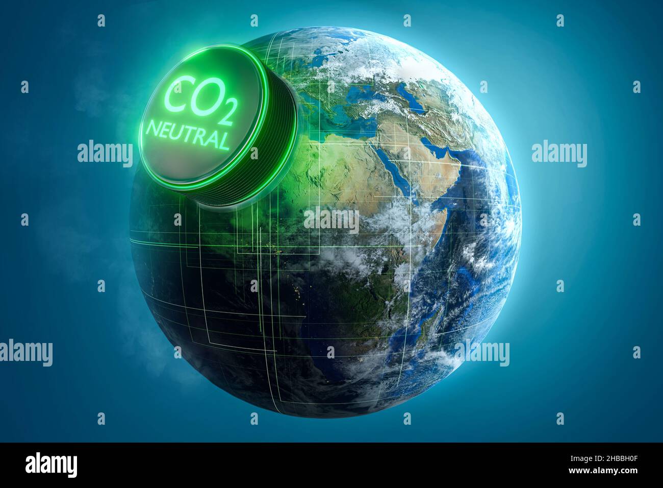 Earth in climate change Environmental degradation Stock Photo - Alamy