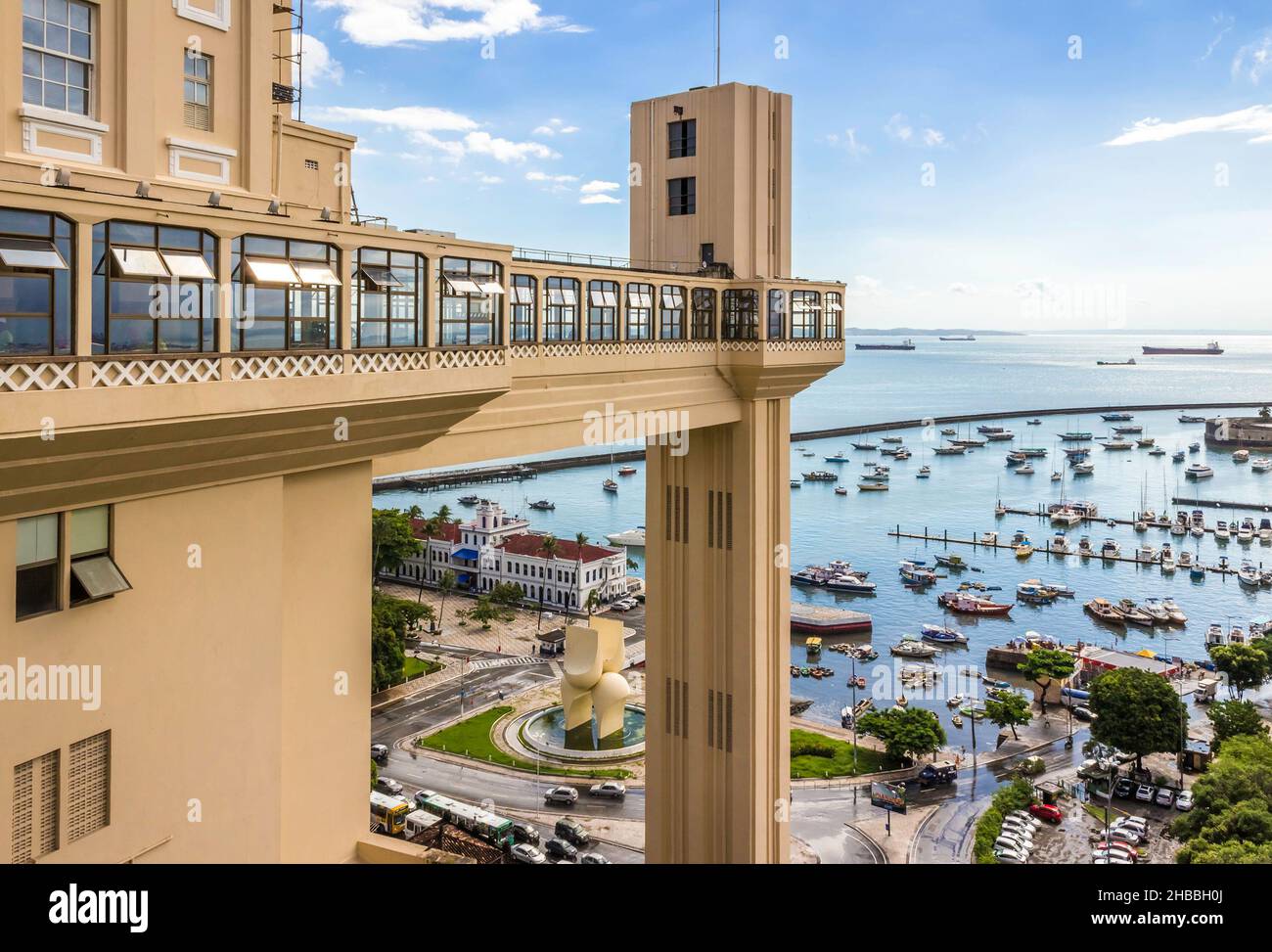Salvador, Bahia, Brazil - July 5, 2017: The iconic colonial ...
