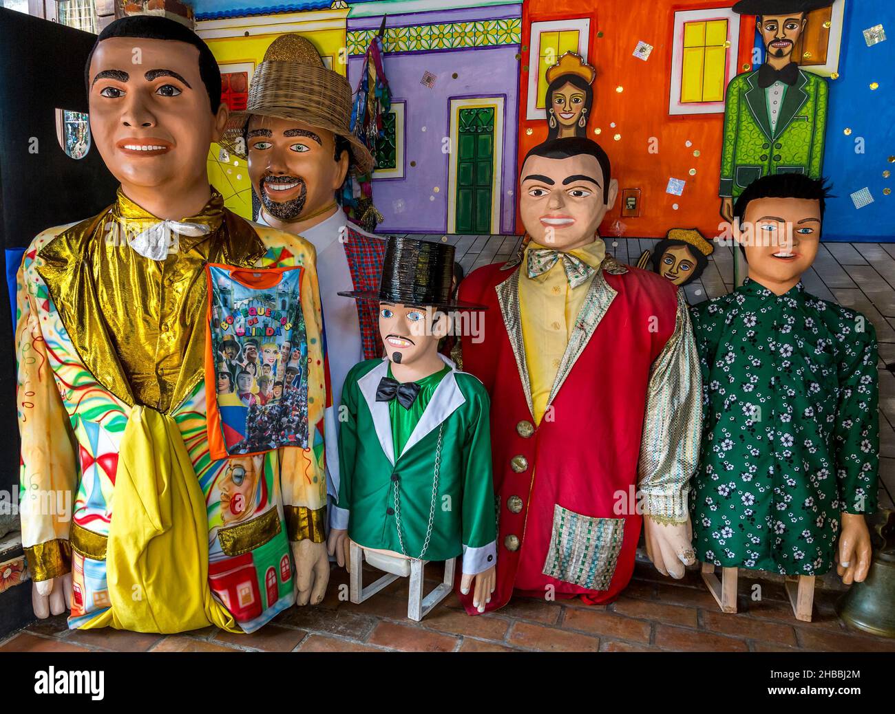 Brazilian Carnival Decoration Stock Photo - Alamy