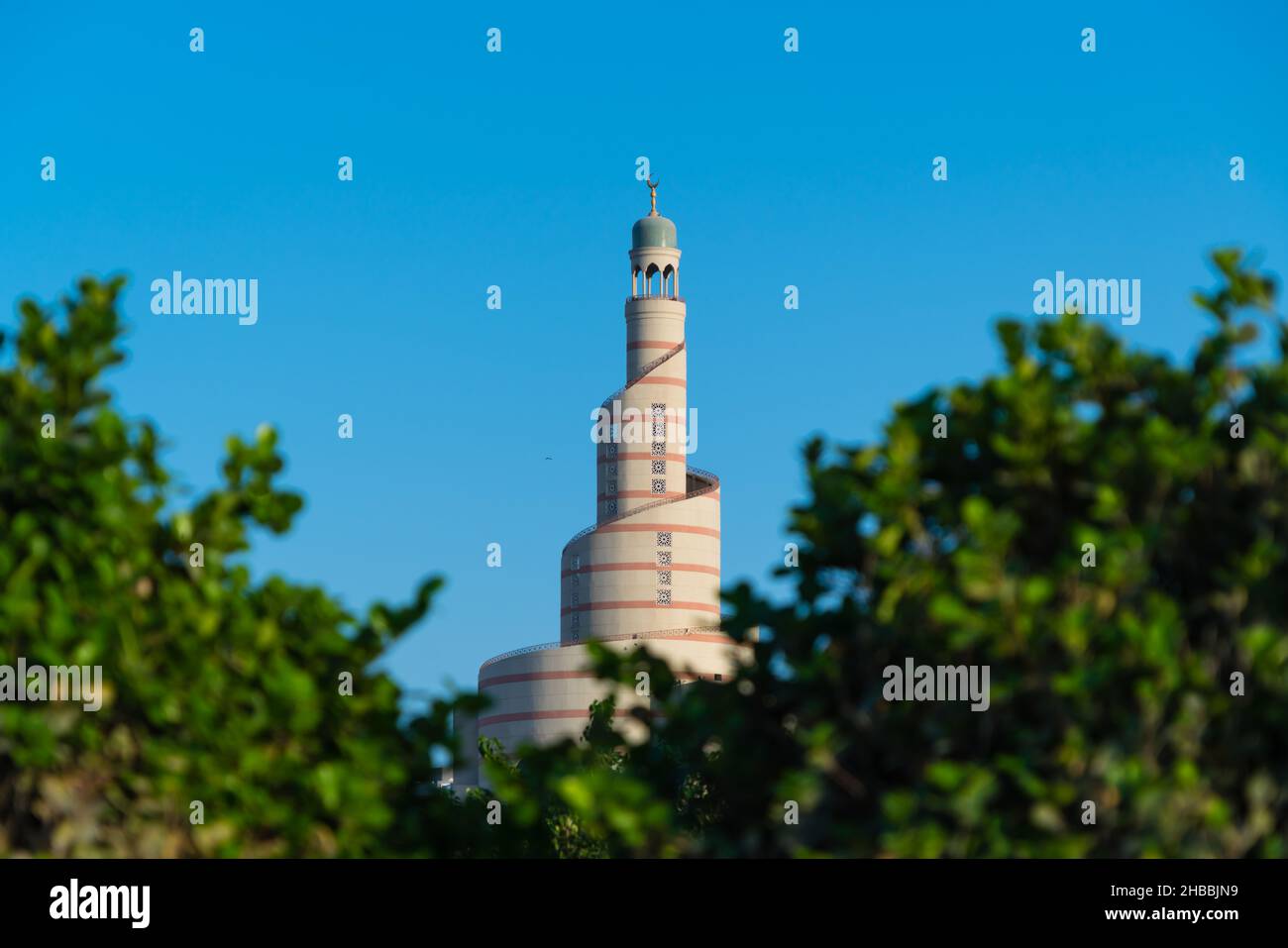 Qatar Islamic Cultural Centre - the spiral-shaped Fanar building is ...