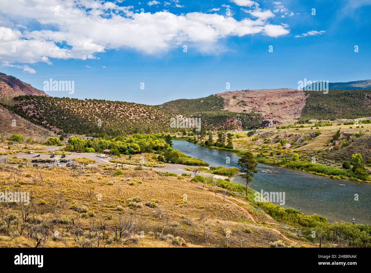 Red Canyon of Green River, Little Hole Boat Ramp, Flaming Gorge ...