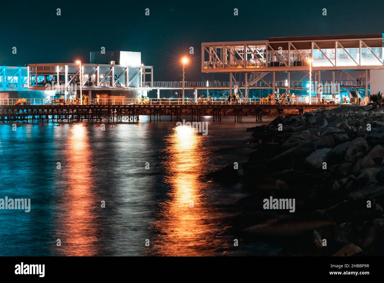 Limassol city lights hi-res stock photography and images - Alamy