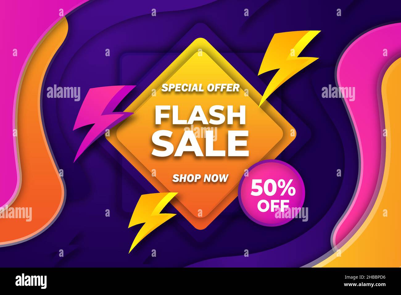 Mega discount sale abstract background Stock Vector Images - Alamy