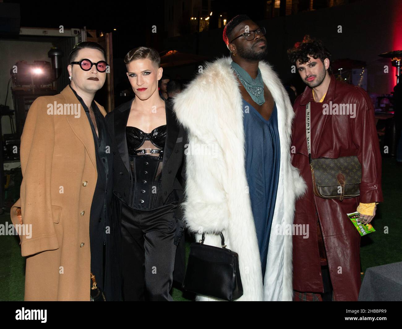 December 17, 2021, Hollywood, California, USA: Franz Szony, Jake Dupris ...