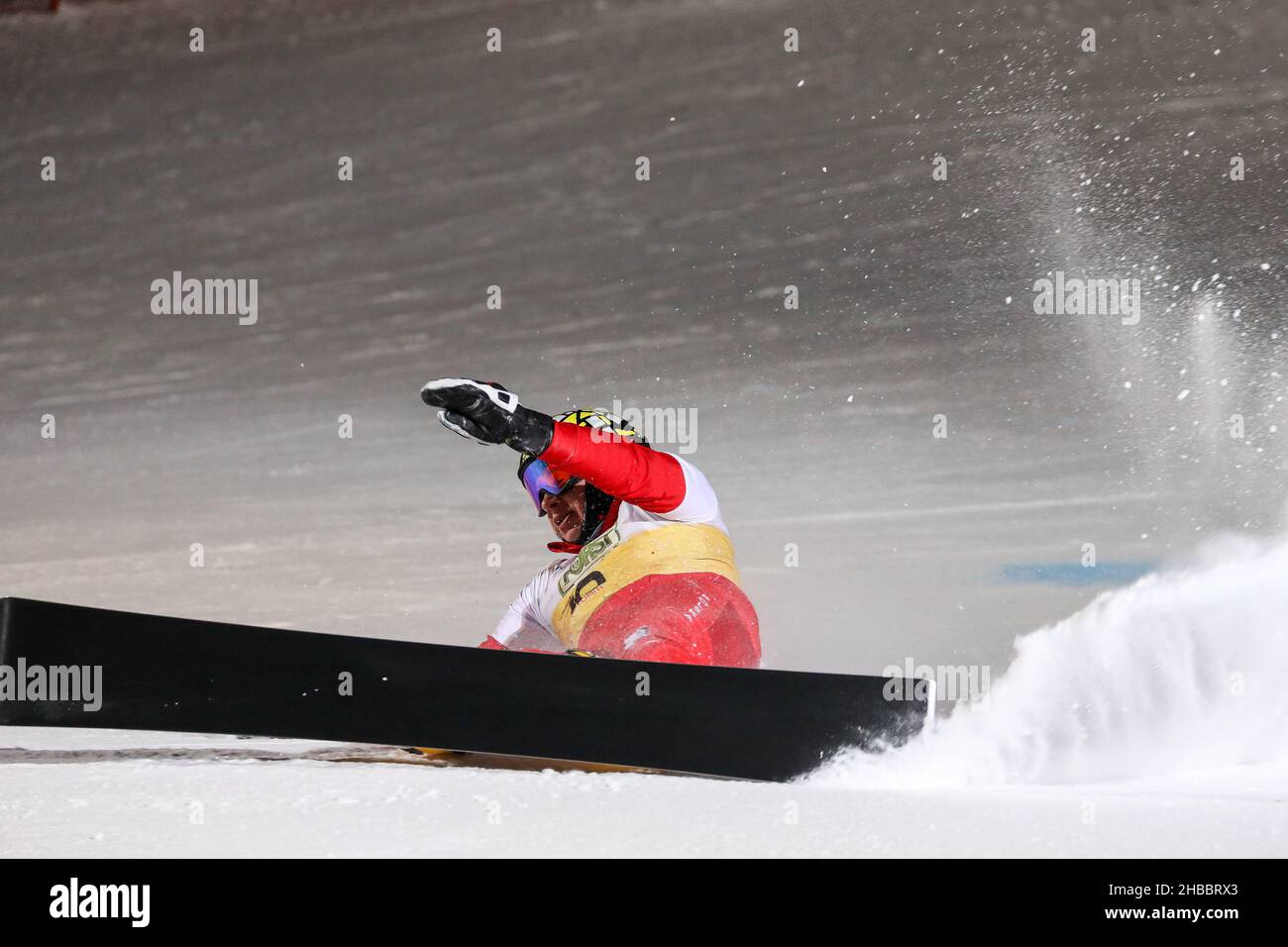 Michal NOWACZYK POL during 2021 FIS Snowboard World Cup - Men's ...
