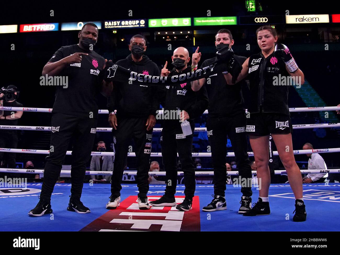 Sandy Ryan (right) and coaching team celebrate victory against Maria ...