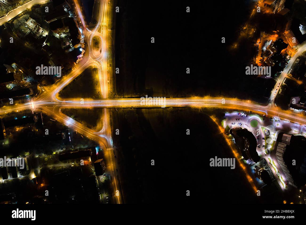 Car ligh trail hi-res stock photography and images - Alamy