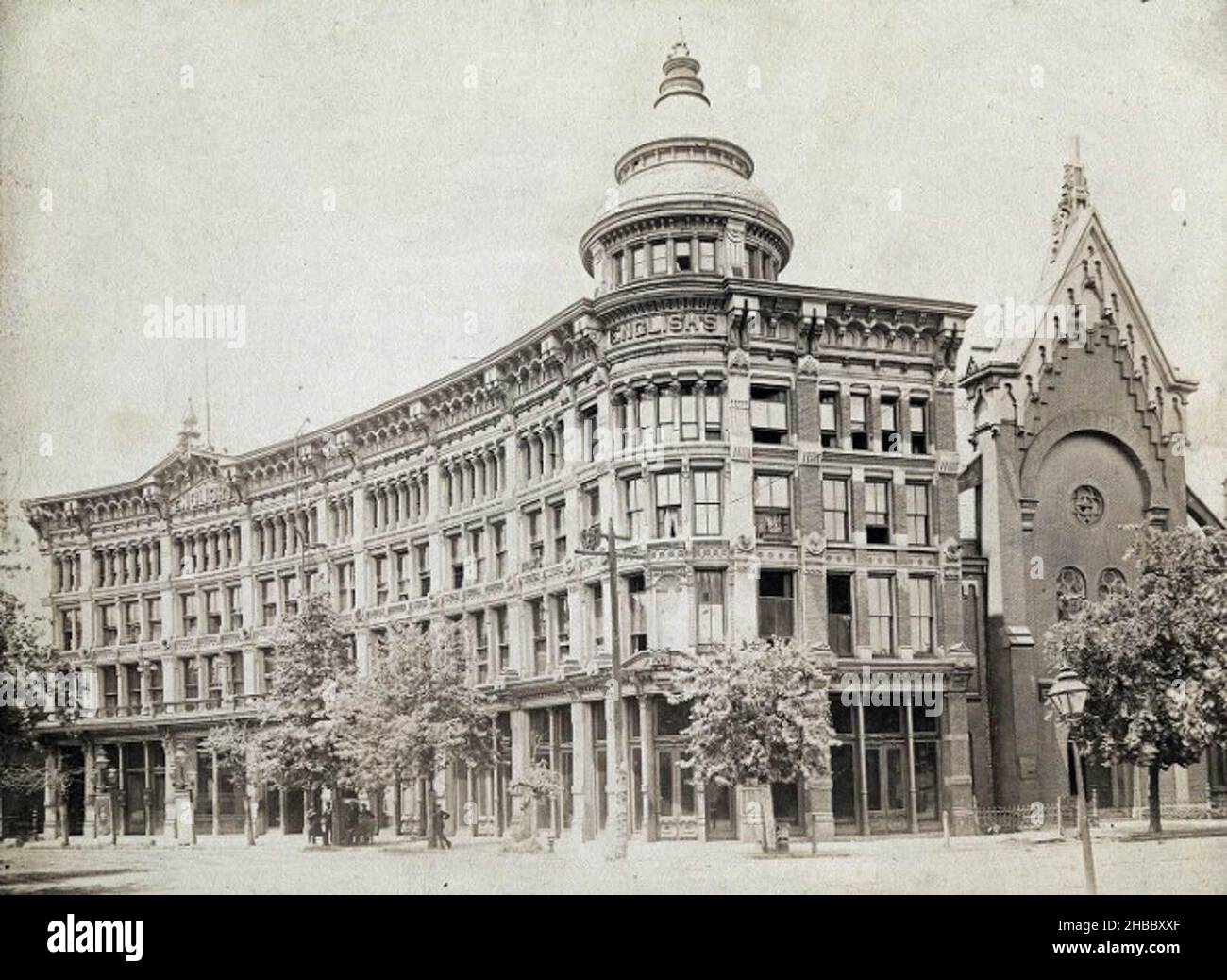 English's Opera House Stock Photo - Alamy