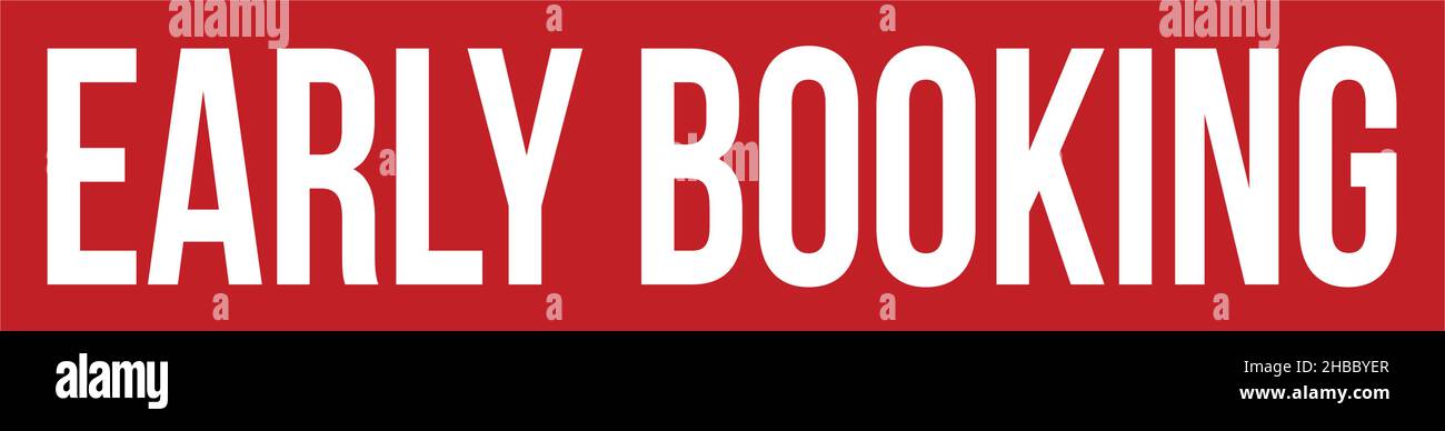 Early Booking Rubber Stamp. Early Booking Stamp Seal – Vector Stock ...