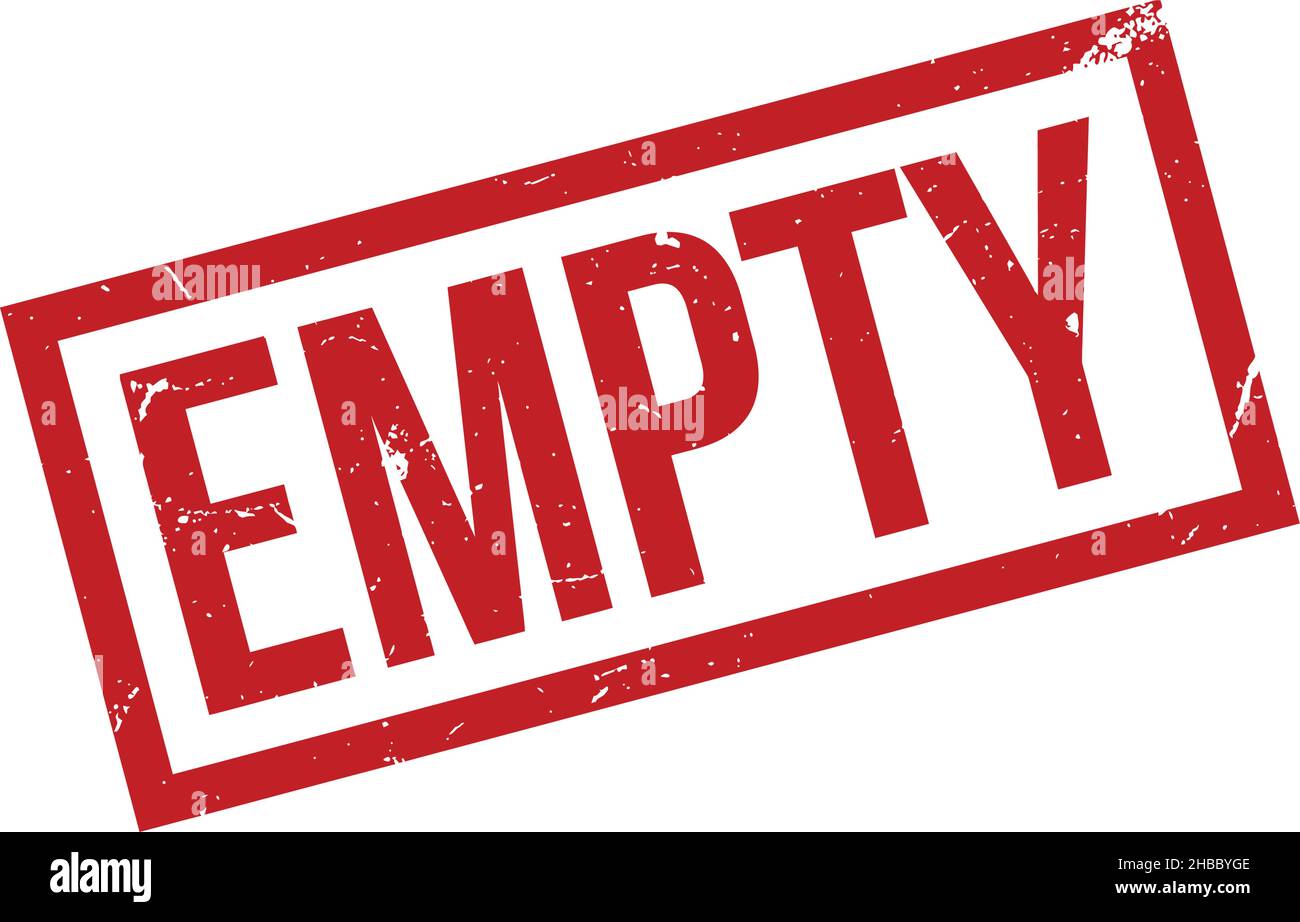 Empty Rubber Stamp. Empty Rubber Grunge Stamp Seal Vector Illustration ...