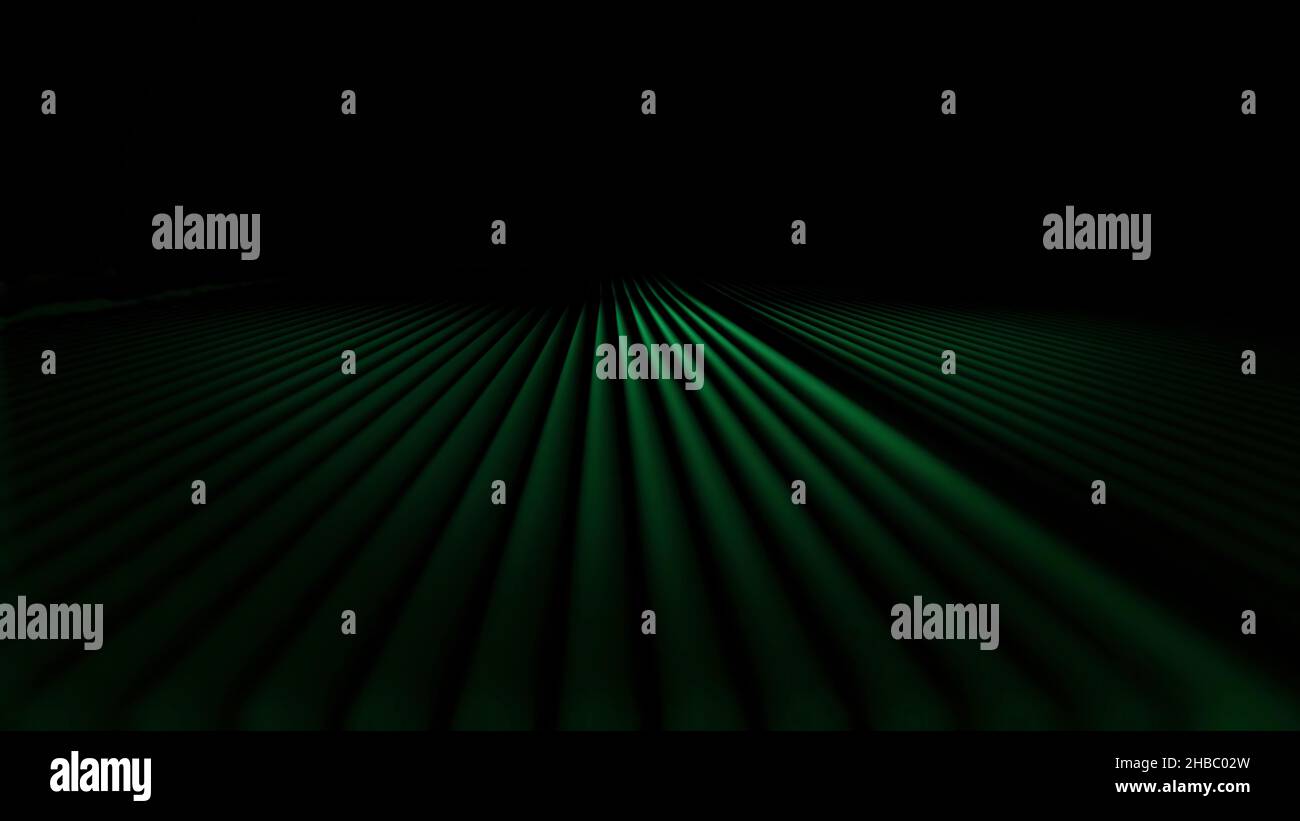 Abstract, yellow, small audio waves on black background. Abstract ...