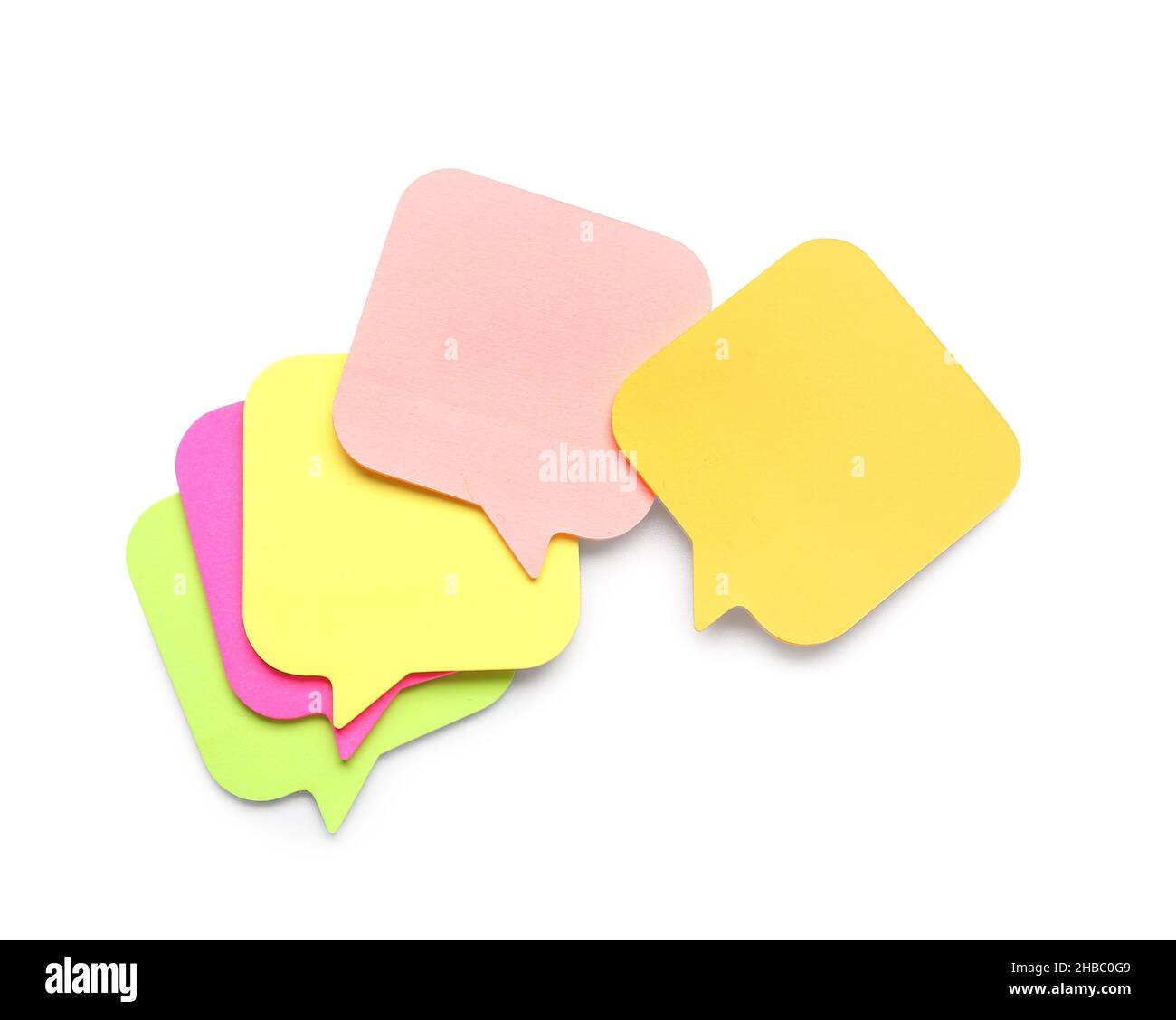 Many color speech bubble Cut Out Stock Images & Pictures - Alamy