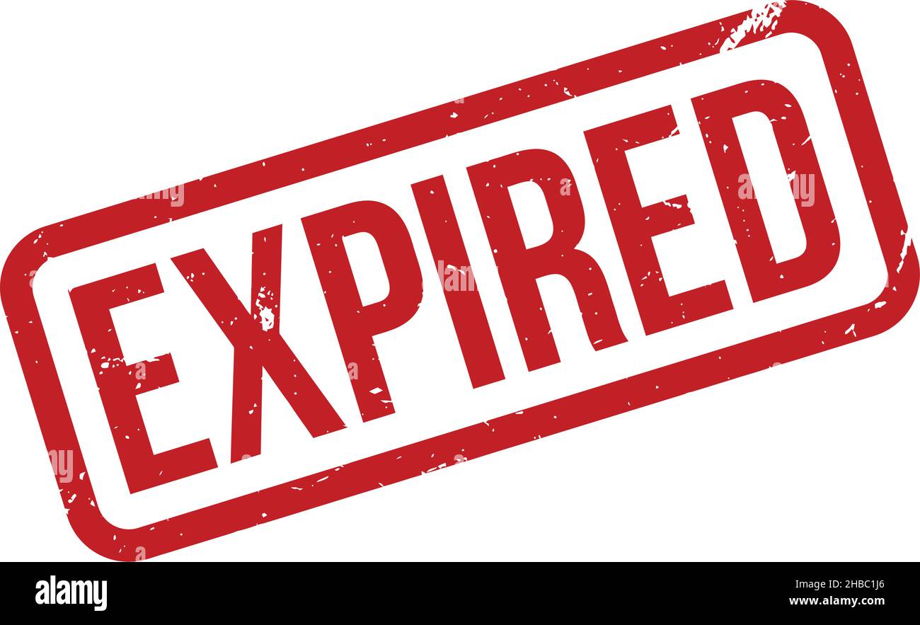 Expired stamp Cut Out Stock Images & Pictures - Alamy