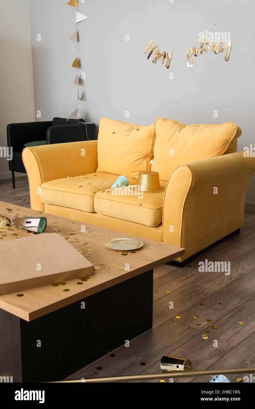 Aftermath birthday party hi-res stock photography and images - Alamy