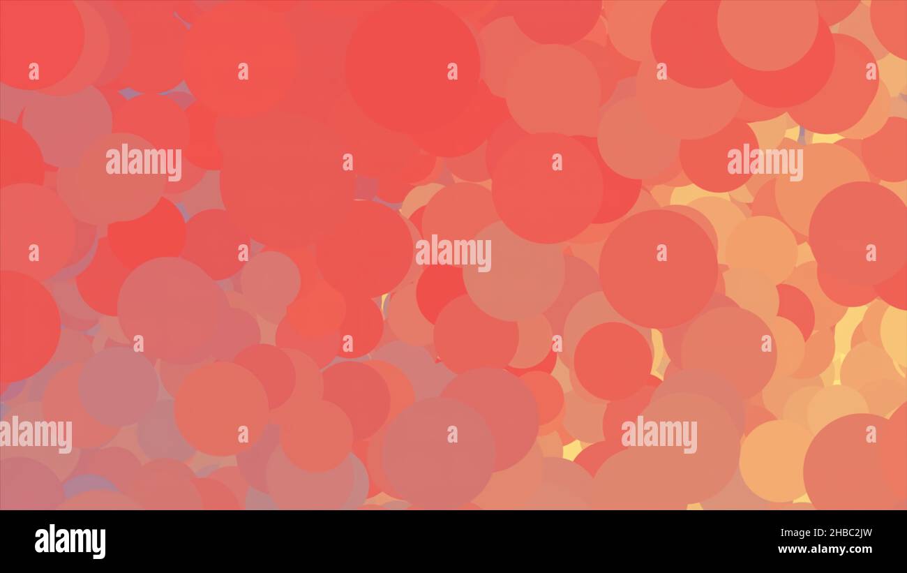 Abstract background with moving cloud of many circles of different ... Abstract background with moving cloud of many circles of different ...