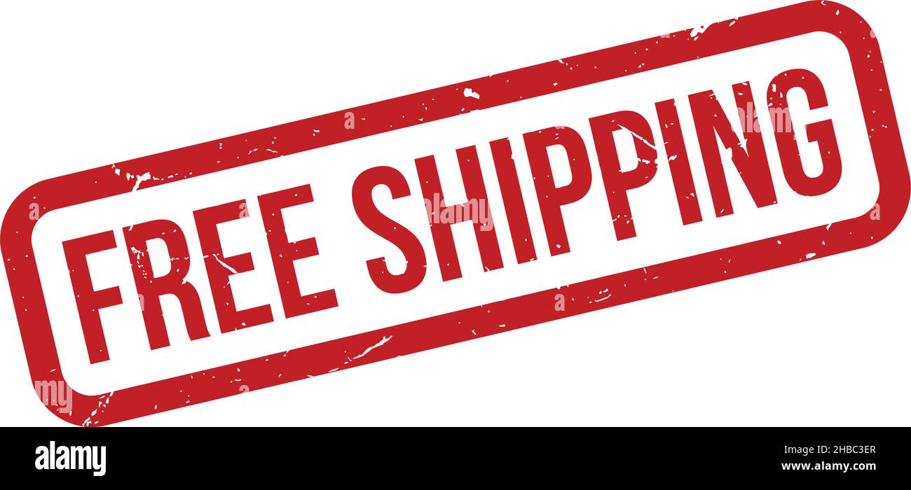 Free Shipping Rubber Grunge Stamp Seal Vector Illustration Stock Vector ...