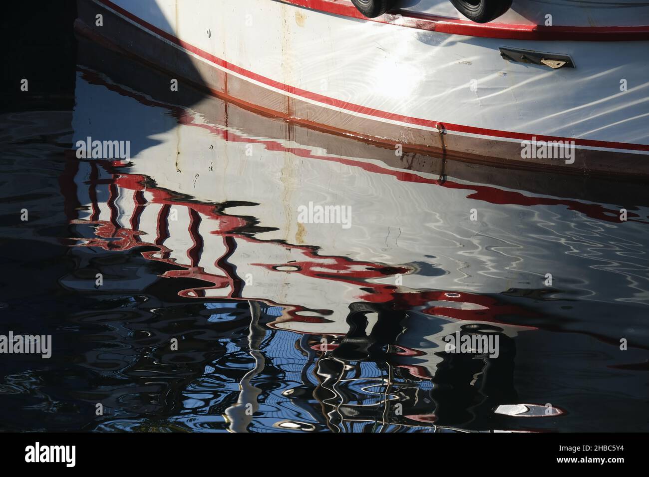 Abstract water reflections fishing hi-res stock photography and images ...