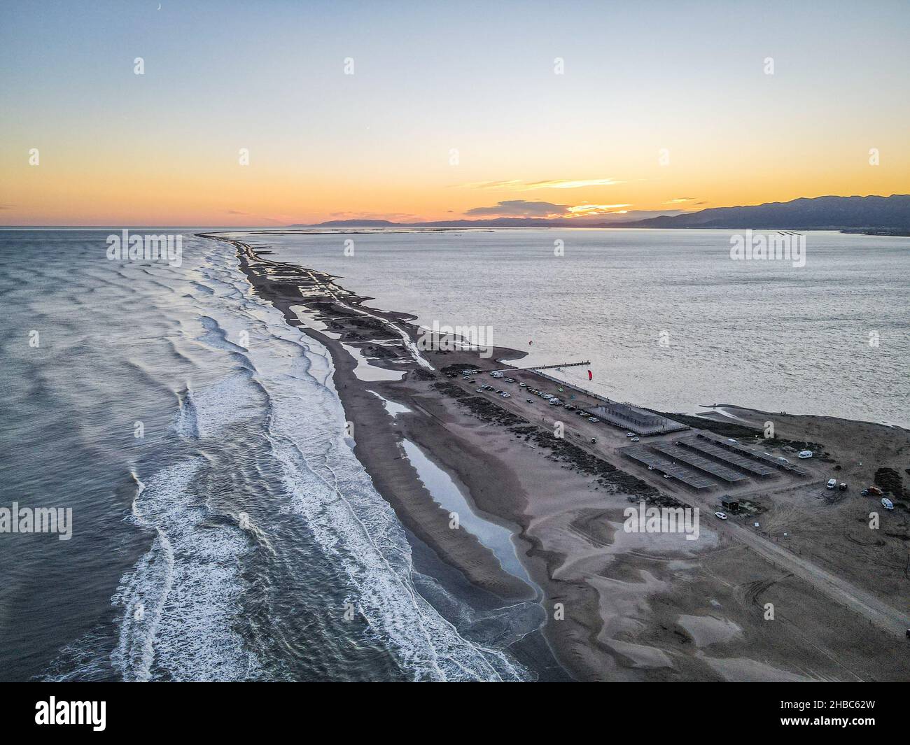 Ebro delta aerial hi-res stock photography and images - Alamy
