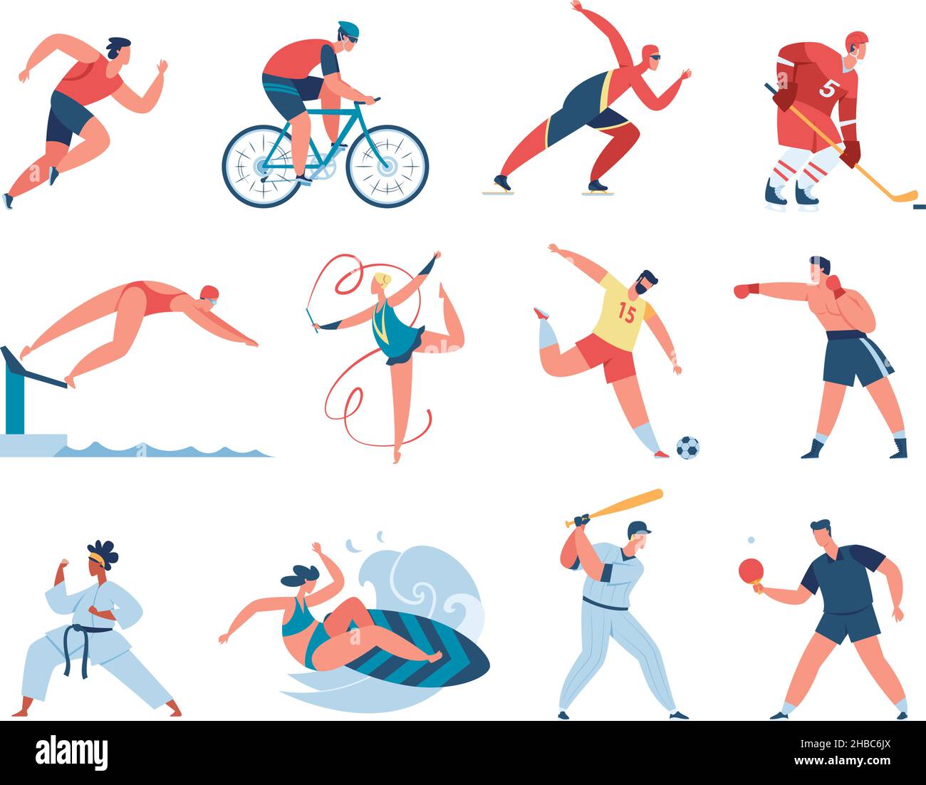 Female hockey player Stock Vector Images - Alamy