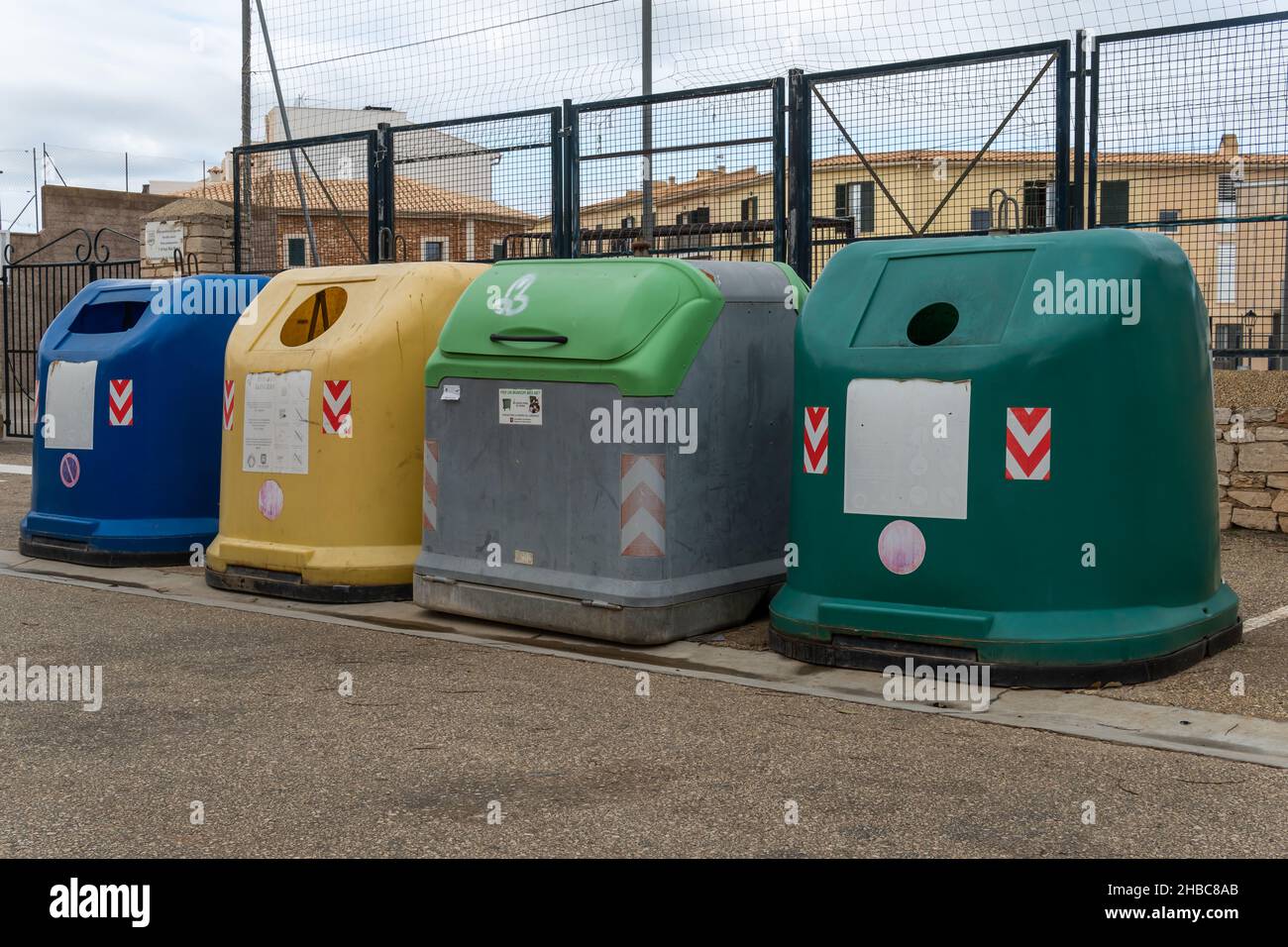 Recycling containers spain hi-res stock photography and images - Alamy