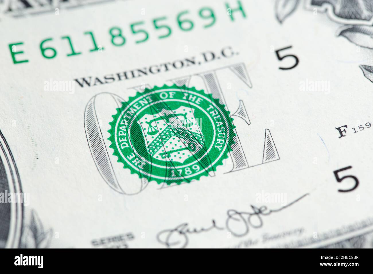 US 1 dollar banknote collection Stock Photo - Alamy
