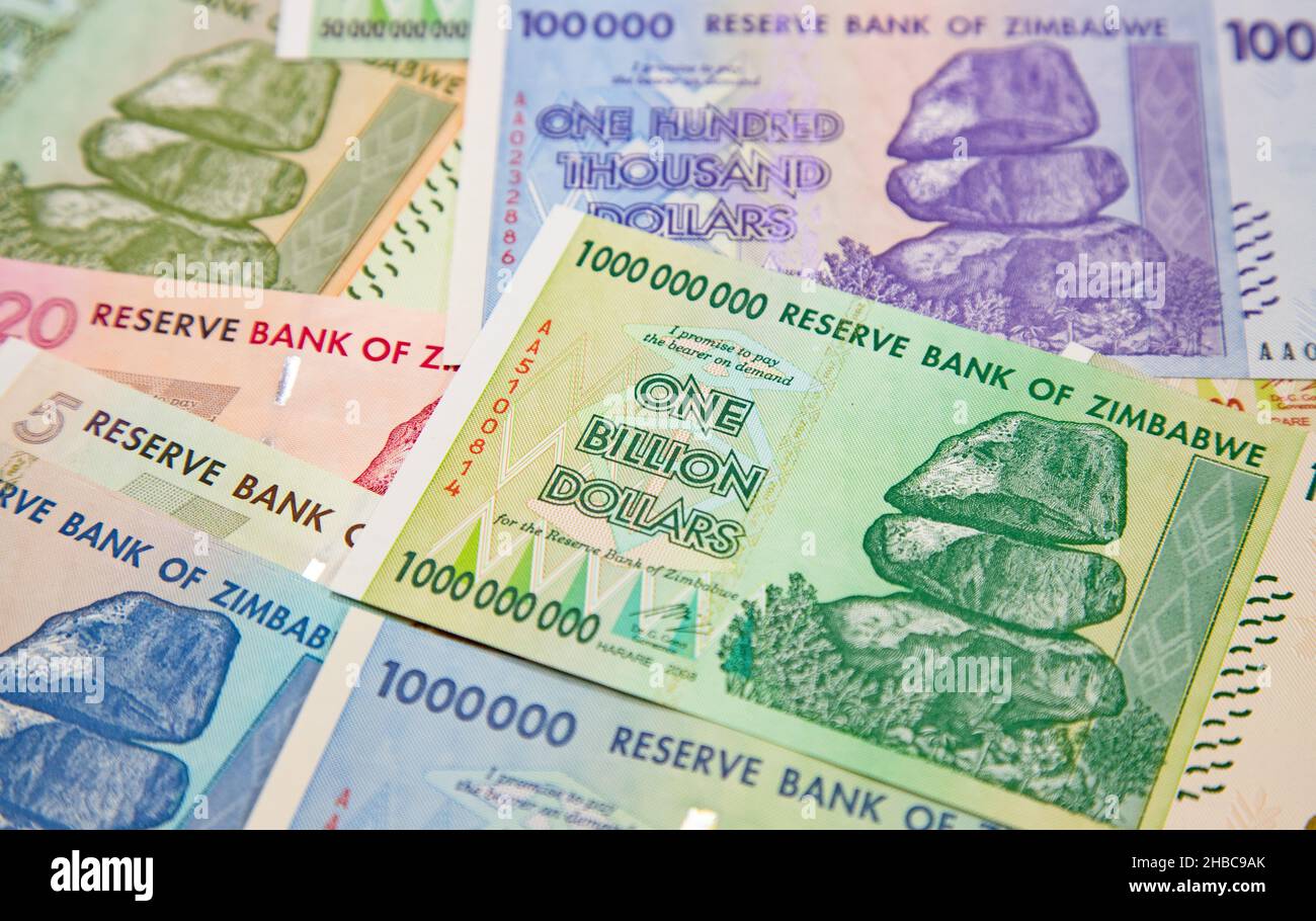 South africa and hyperinflation hi-res stock photography and images - Alamy