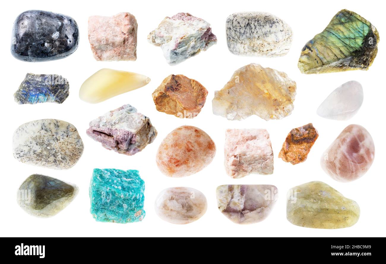 Felspar stone Cut Out Stock Images & Pictures - Alamy