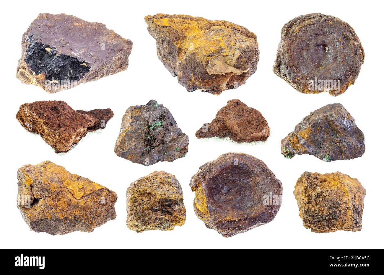 Limonite Mineral Rock Sample High Resolution Stock Photography and ...