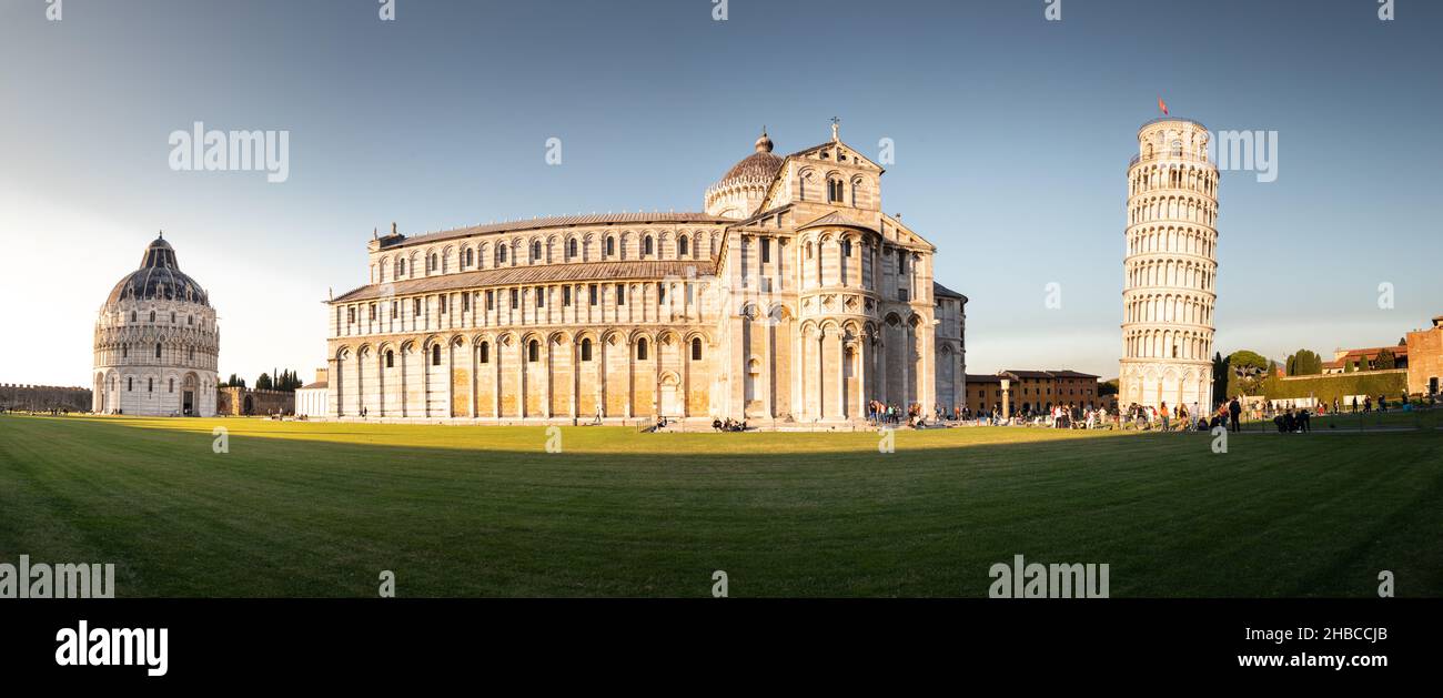 World famous leaning Tower of Pisa, Tuscany, Italy Stock Photo - Alamy