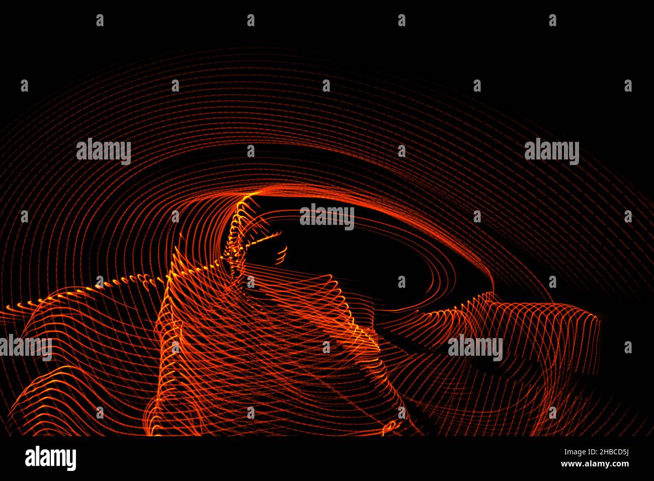 Abstract neon wave pattern in hi-res stock photography and images - Alamy