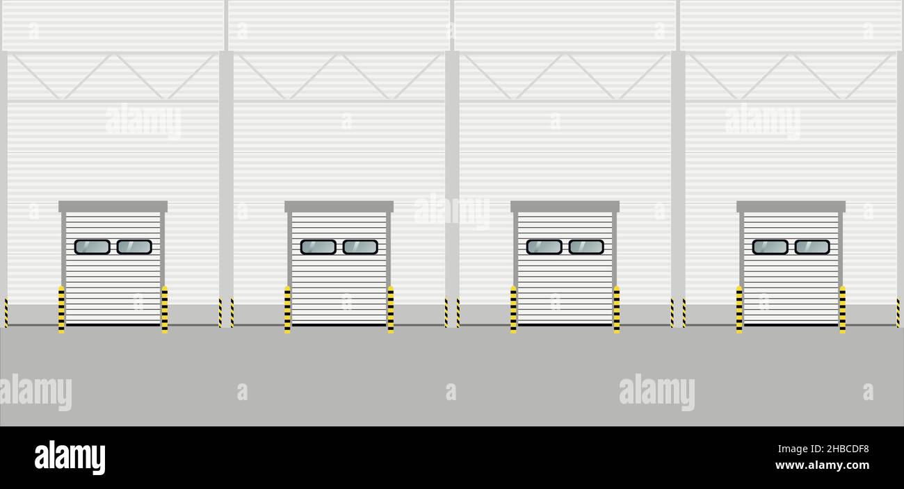 Metal storage structures Stock Vector Images - Alamy